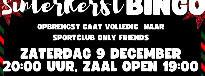 Sinterkerst Bingo voor Only Friends - Ik Ben Aanwezig